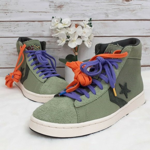 Converse | Shoes | Converse Pro Leather Mid Bhm Men Size 85 Sequoia ...